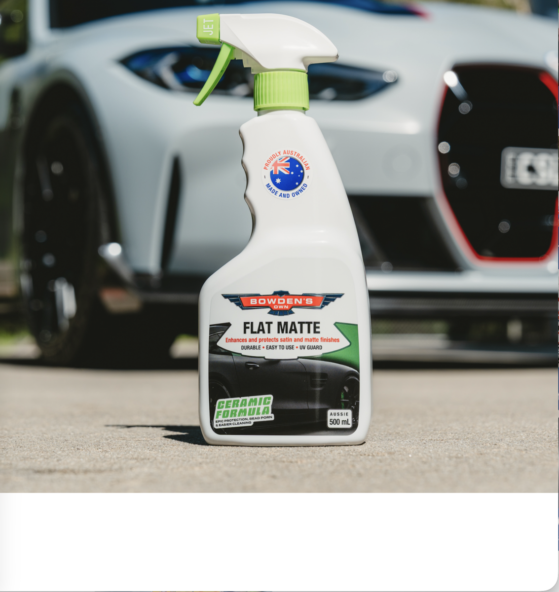 Caring for matte paint